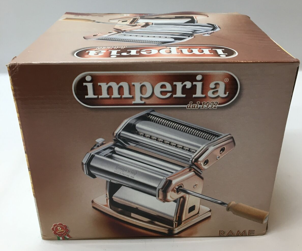 Imperia iPasta Rame Pasta Maker Copper Steel Homemade Pasta Machine ...