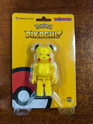 Limited Pokémon Pikachu BEARBRICK Bear Brick Pokemon Center Exclusive ...