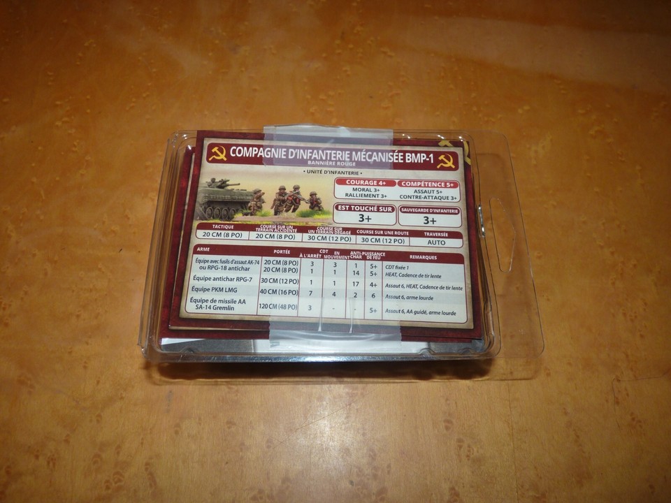 RARE! "TEAM YANKEE TSU703 : MOTOR RIFLE PLATOON" neuf, sous blister ...