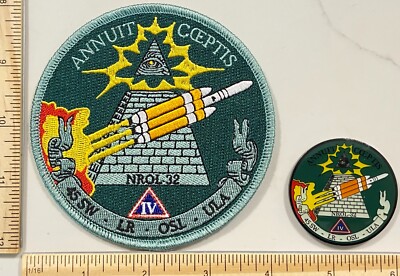 MILITARY BLACK OPS CHALLENGE COIN AND NROL PATCH SETS - NROL 32 ALL ...