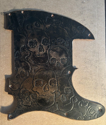 Custom Leather Pickguard fits Fender Telecaster Tele Esquire | eBay