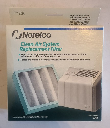 Norelco Clean Air System Replacement Filter CAF5 for sale online | eBay