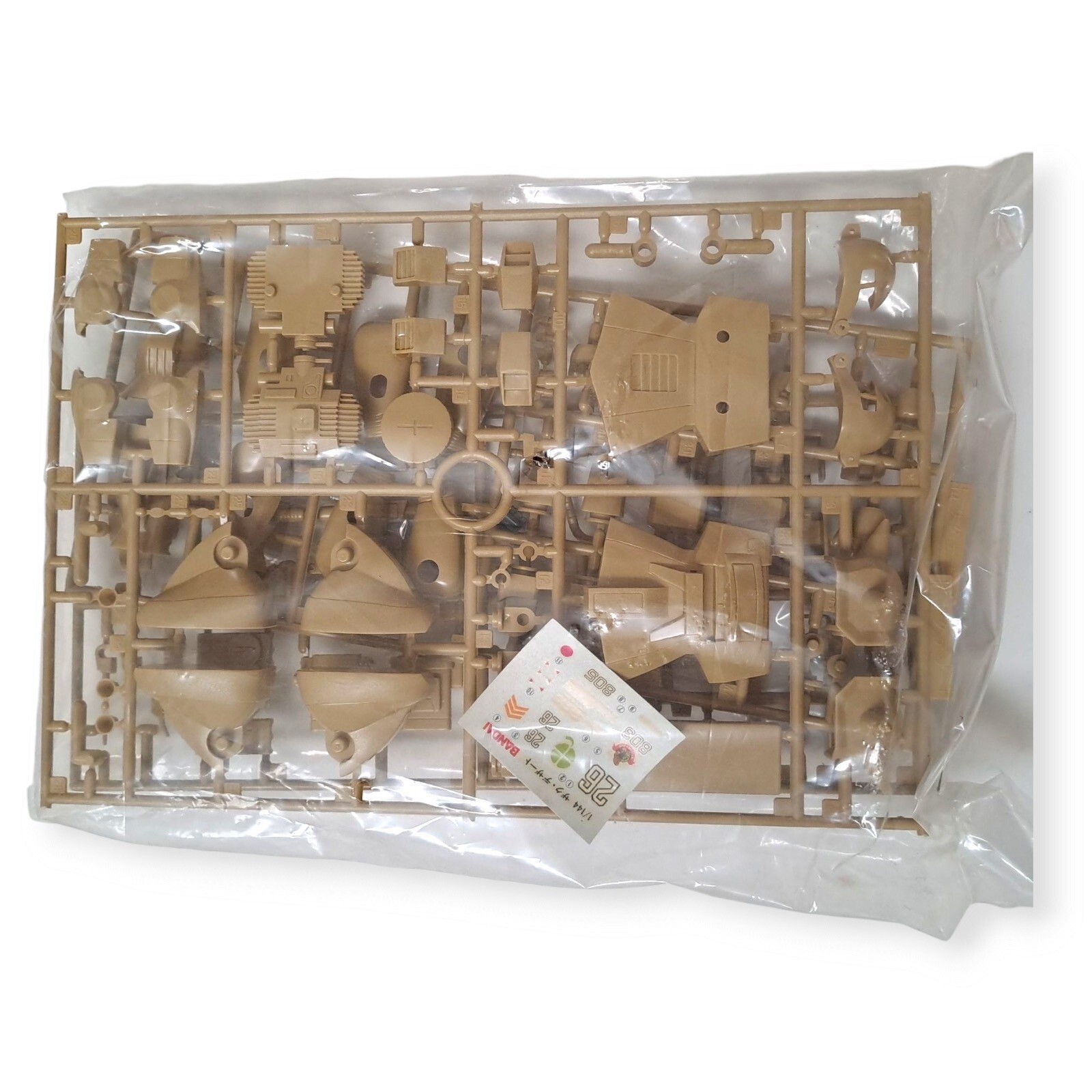 Gundam 1:144 MS-06D Zaku Desert Type Model Mobile Suit Kit Bandai ...