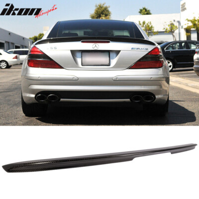 Fits 03-11 Benz R230 SL-Class AMG Style Rear Trunk Spoiler Wing Carbon ...