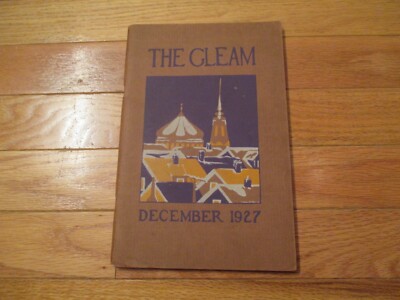 Minneapolis Minnesota Edison High School Dec 1927 magazine The Gleam | eBay