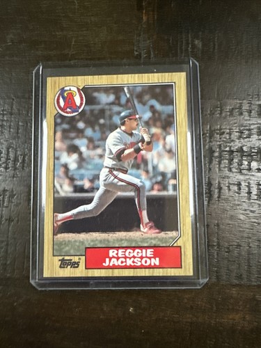 1987 Reggie Jackson Topps Card #300 Mint | eBay