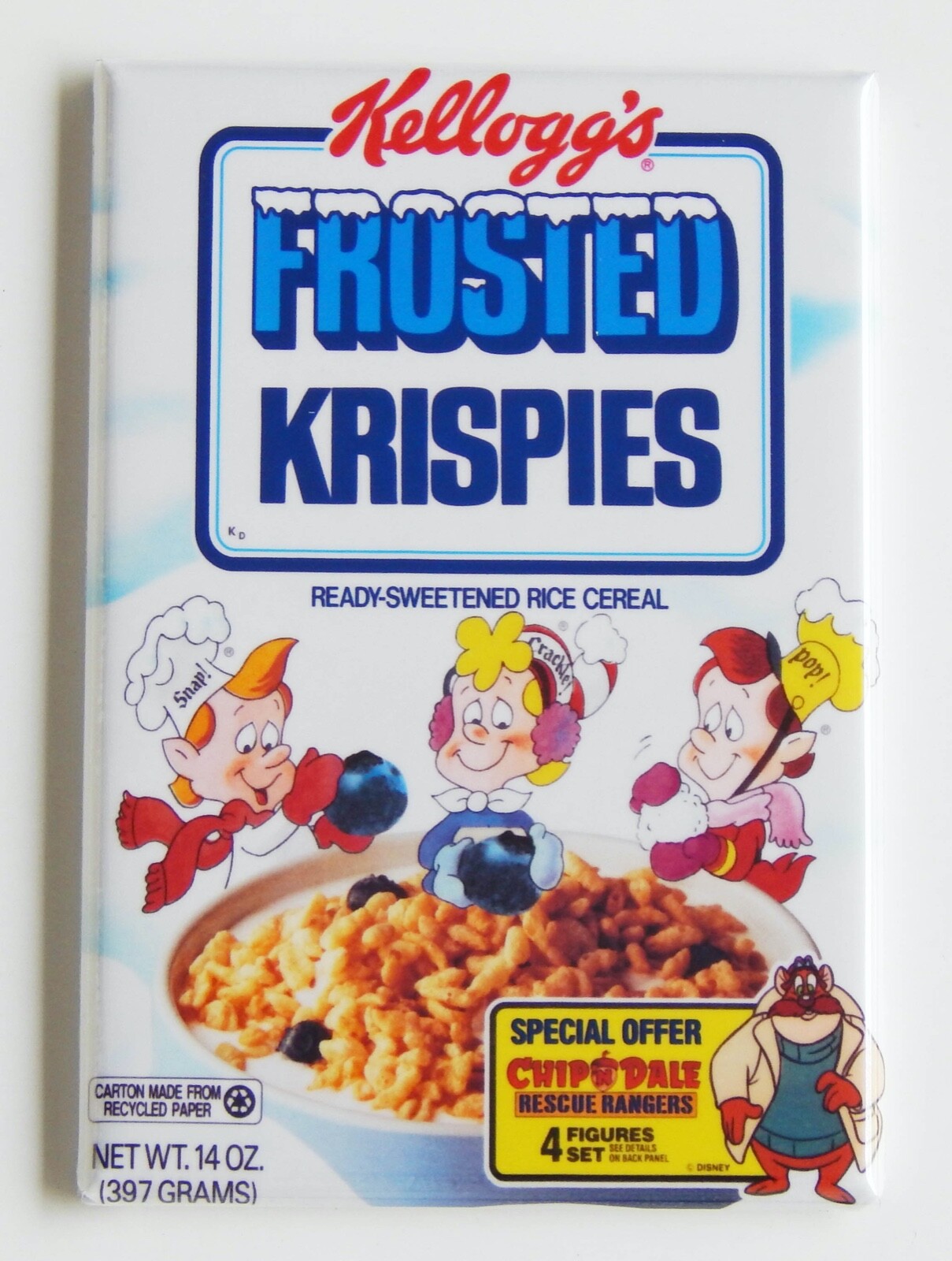 Frosted Rice Krispies FRIDGE MAGNET cereal box | eBay
