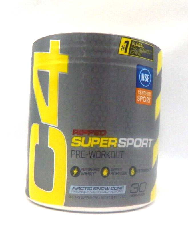 Cellucor C4 Arctic Snow Cone Super Sport Nutritional Shake - 6.35oz ...