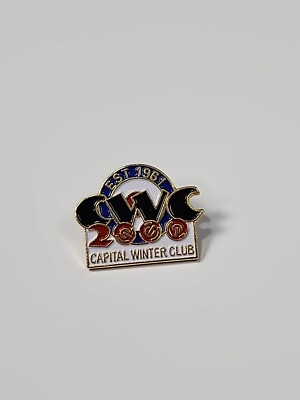 CWC Capital Winter Club Lapel Pin Multi-Sport Facility Fredericton New ...