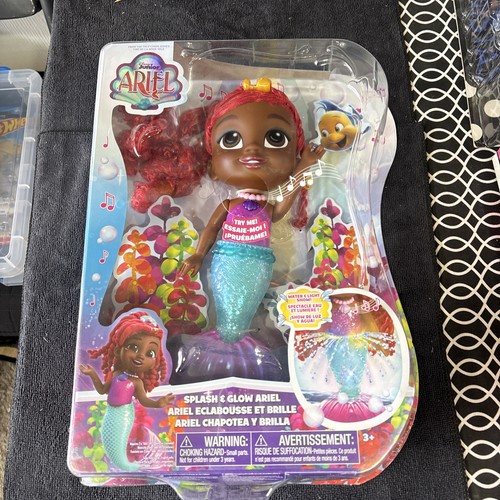 Disney Junior Ariel Lights & Sounds 11.5" Doll Set, 5-Piece Baby ...