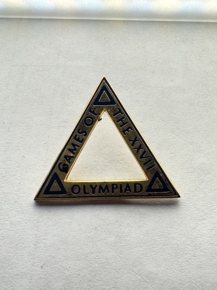 Sydney 2000 Olympics Triangle Pin | eBay Australia