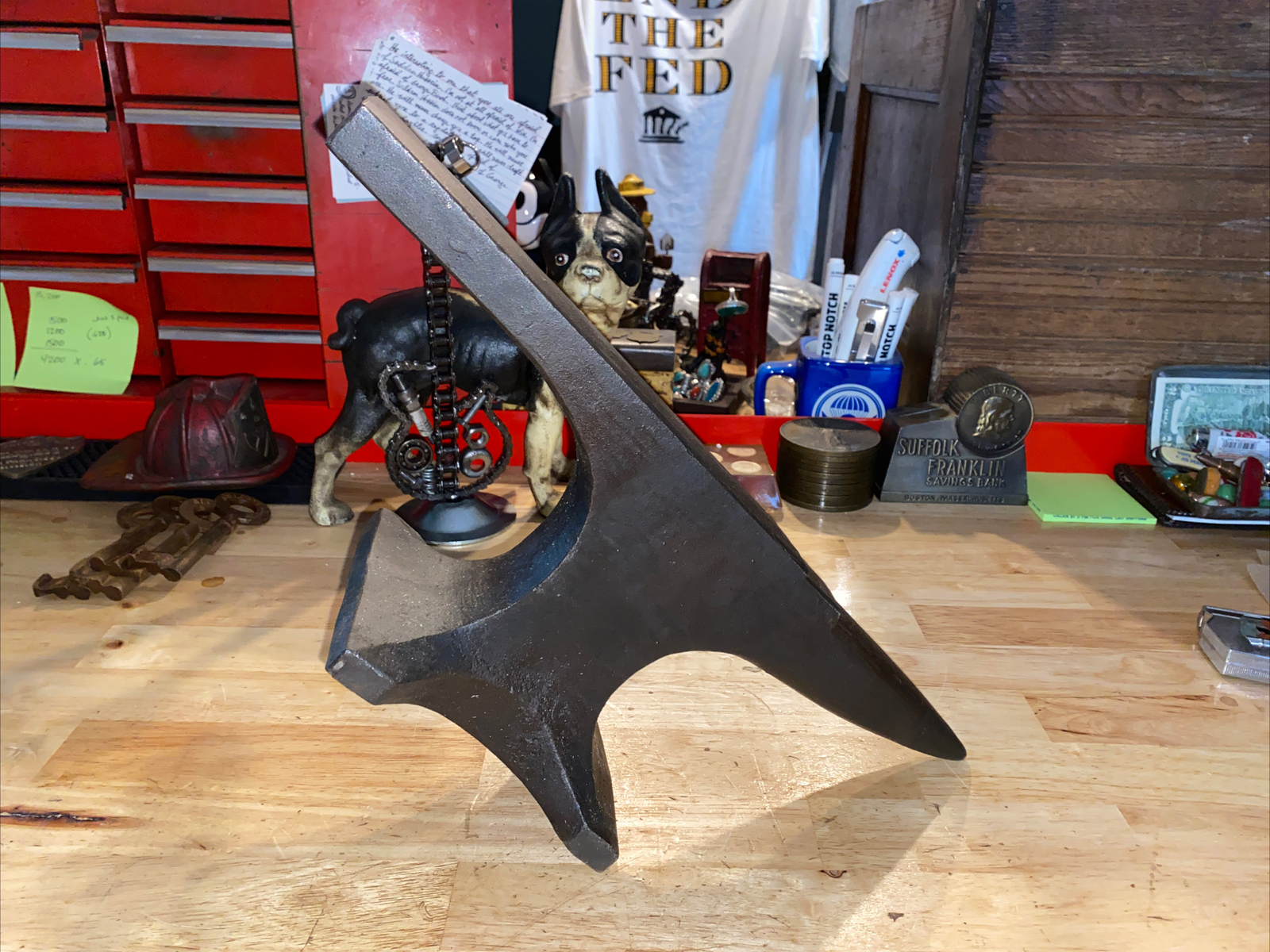 Colt Anvil Cast Iron Blacksmith Gunsmith Winchester Collector 18 ...