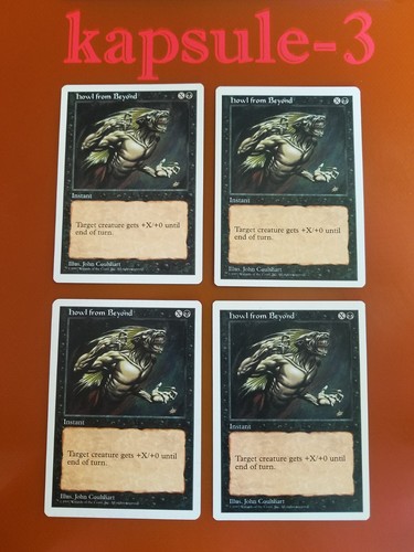 4x Howl from Beyond | 5th Edition | MTG Magic Cards | eBay