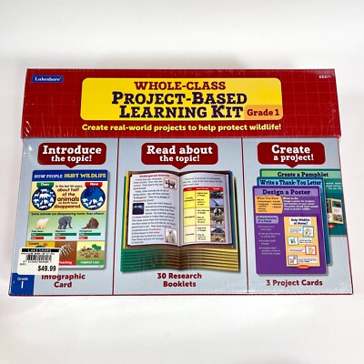 Lakeshore Whole Class Project Based Learning Kit Grade 1 New Sealed | eBay