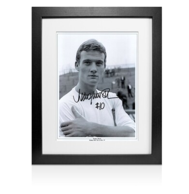Framed Rodney Marsh Signed Photo - Fulham Black/White Autograph | eBay