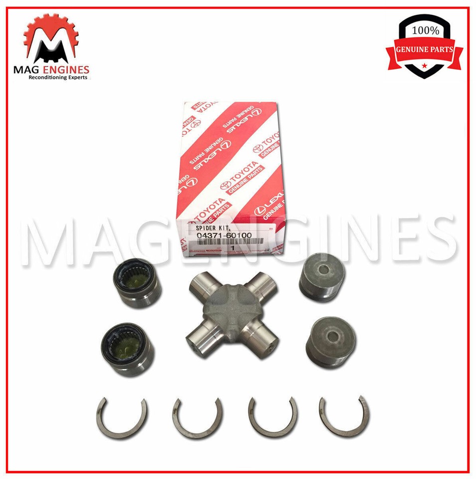 04371-60100 GENUINE OEM REAR AXLE UNIVERSAL JOINT SPIDER KIT 0437160100 ...