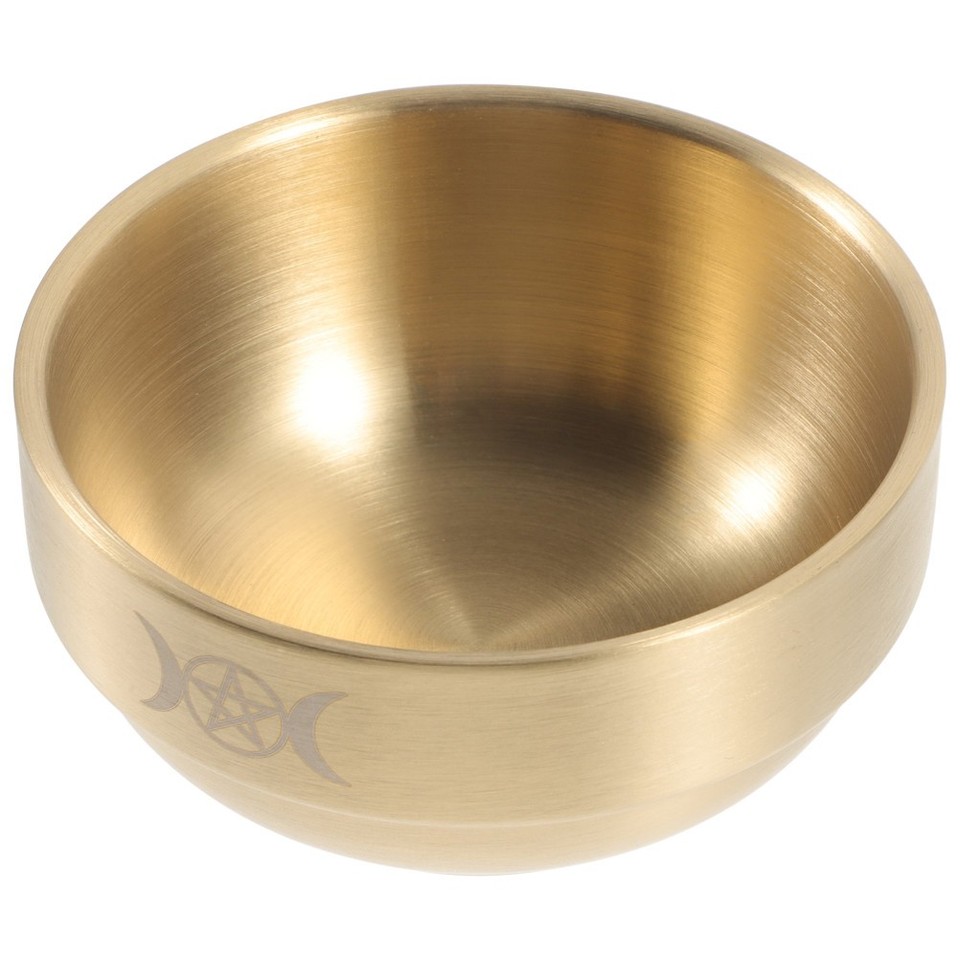 1pc Holy Bowl Worship Bowl Pentagram Bowl Sacrificial Utensil Altar ...
