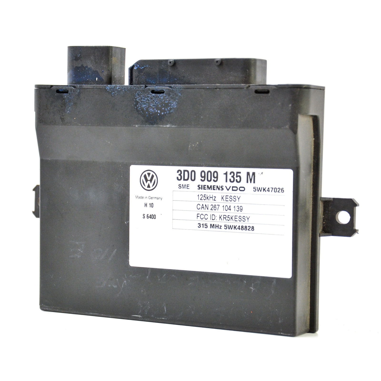 2004 Volkswagen Touareg Keyless Entry Module Kessy 3D0909135M for sale ...