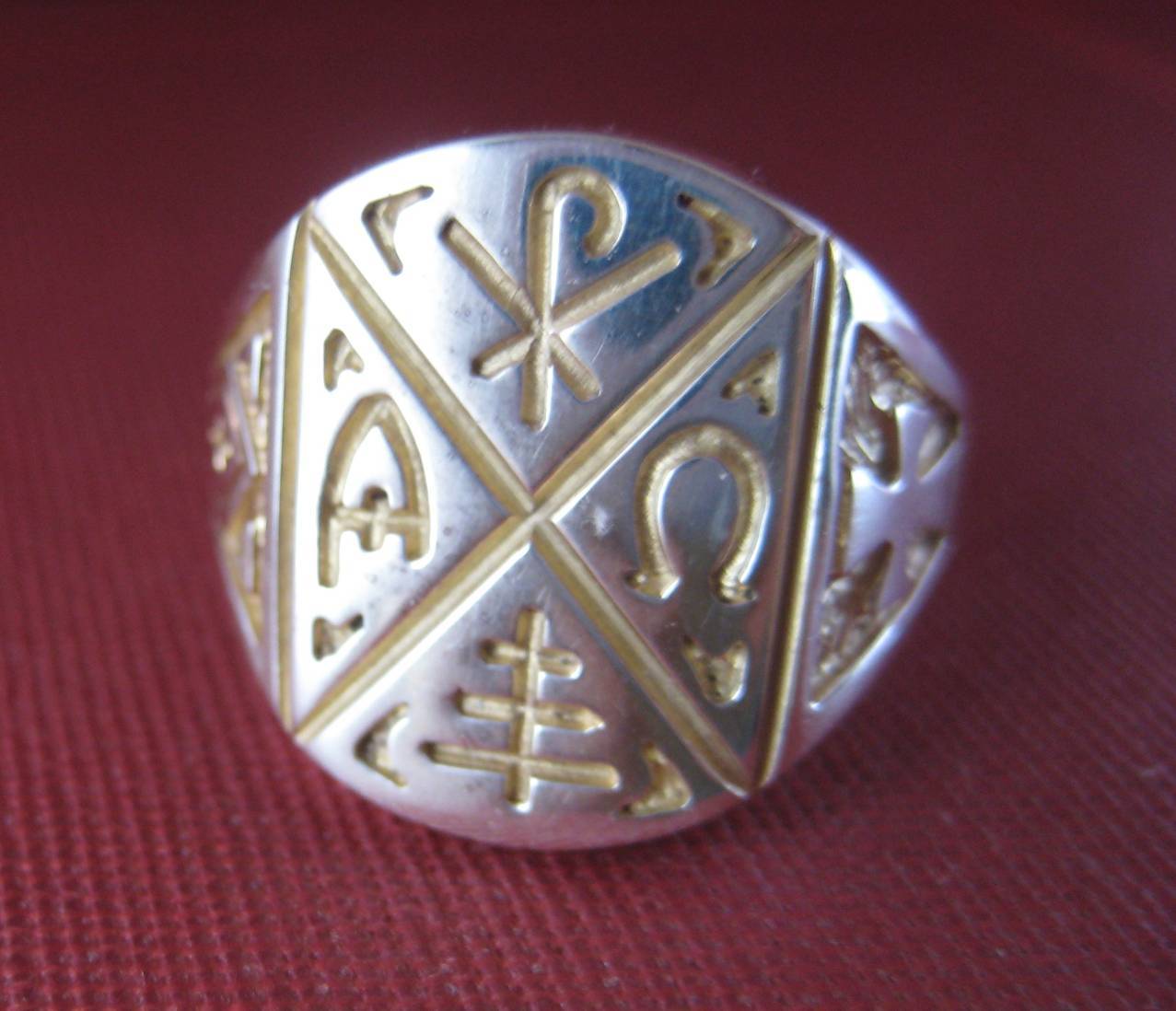 Sterling silver Bishop's ring - 2382-R | eBay