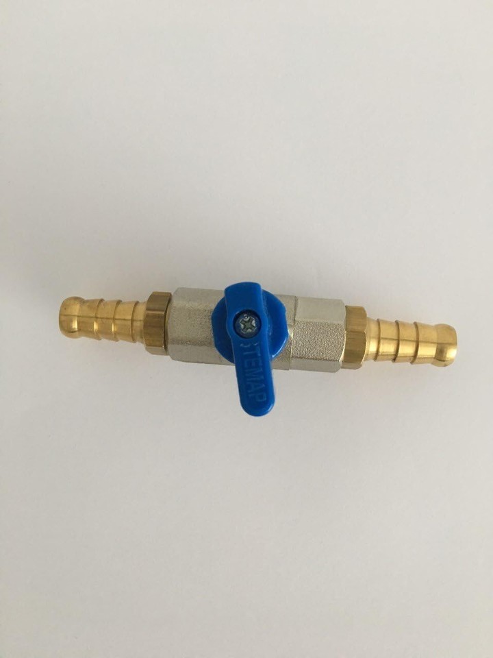 3/8" Inline Fuel Valve Fuel Shut Off Valve Motorcycle Inline Petcock 3/ ...