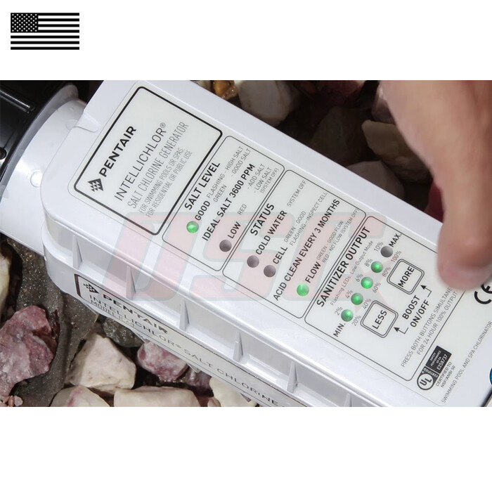 Pentair IntelliChlor IC20, IC40, IC60 Salt Chlorine Generator Cell ...
