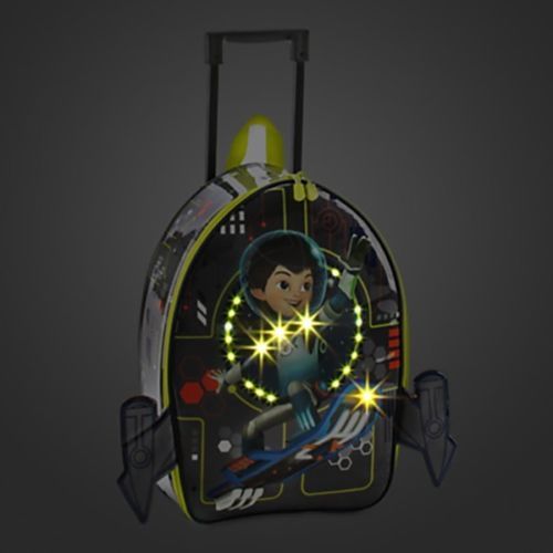 Disney Miles From Tomorrowland Light up Suitcase Luggage Child Carry on ...