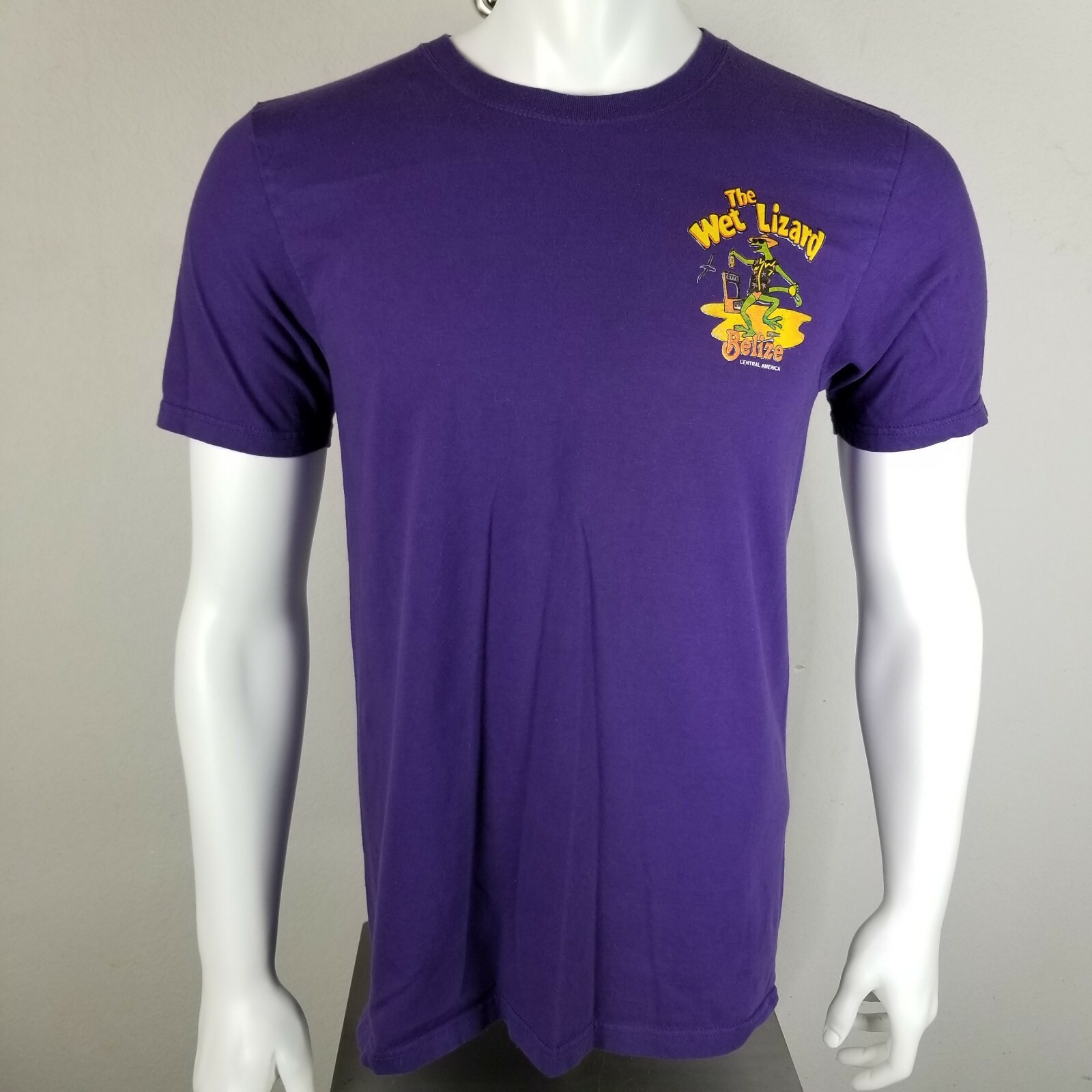 Nike The Wet Lizard In Belize Purple Souvenir T-Shirt - Gem