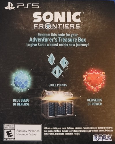 Sonic Frontiers Preorder Bonus Content PS4 / PS5 | eBay