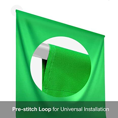 LSP [2-Pack] Green Backdrop Collapsible Photo Chroma-Key Backdrop 5 x 7 ...