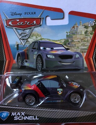 Cars 2 Max Schnell #21 Disney Pixar Cars | eBay