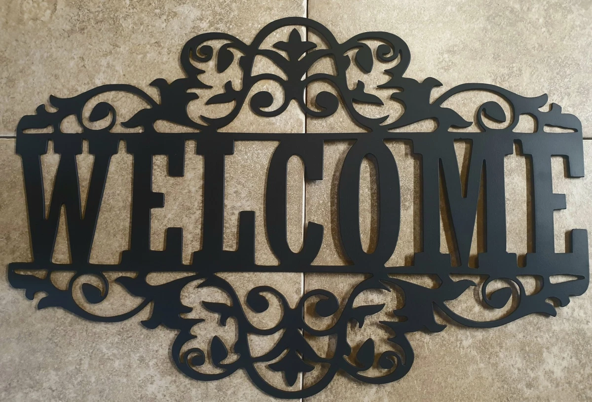 Plasma Cut Metal Signs