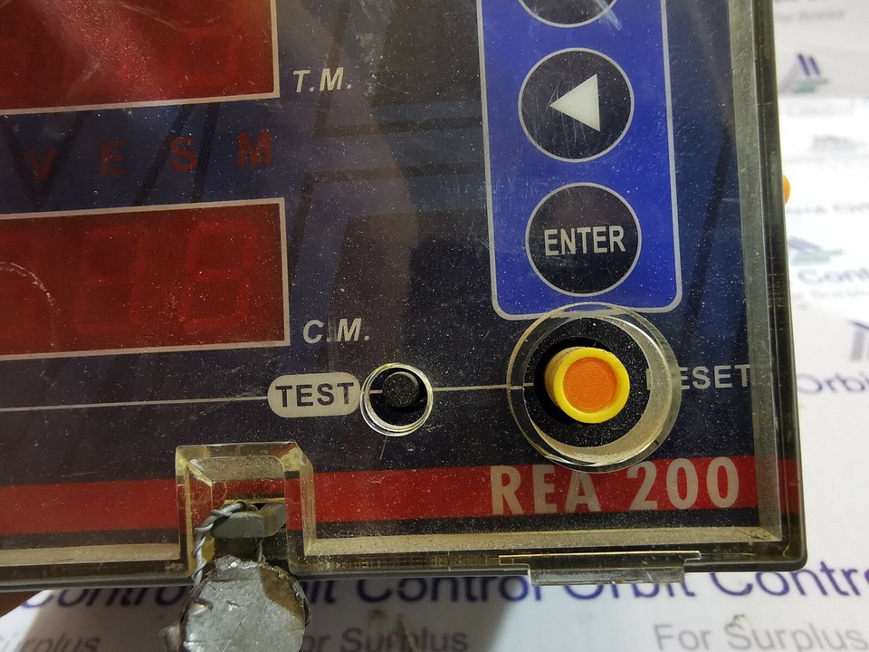 REA 200 IDMTL OVERCURRENT & EARTH FAULT RELAY | eBay