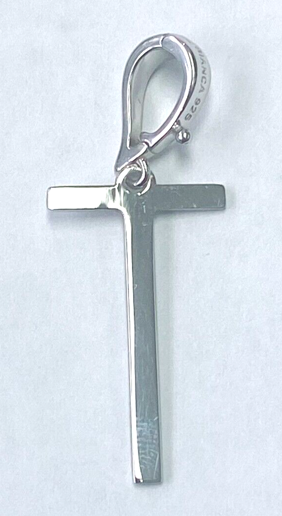 HSN Bianca Milano Sterling Silver Initial "T" Pendant 1-1/2" | eBay