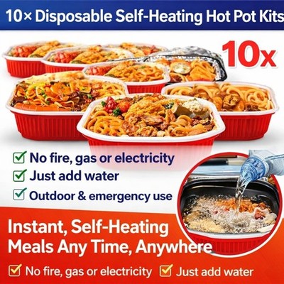 5 x self heating hot pot kits | eBay UK