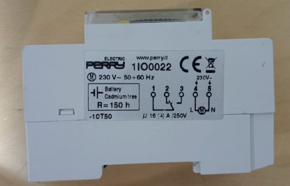 Perry Electric 1IO 0022 Daily Timer Switch, 2 mod. DIN | eBay