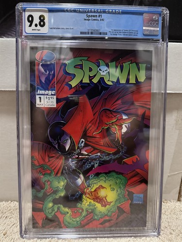 Spawn #1 CGC 9.8 (1992 Image) Todd McFarlane - Free Combine Shipping | eBay