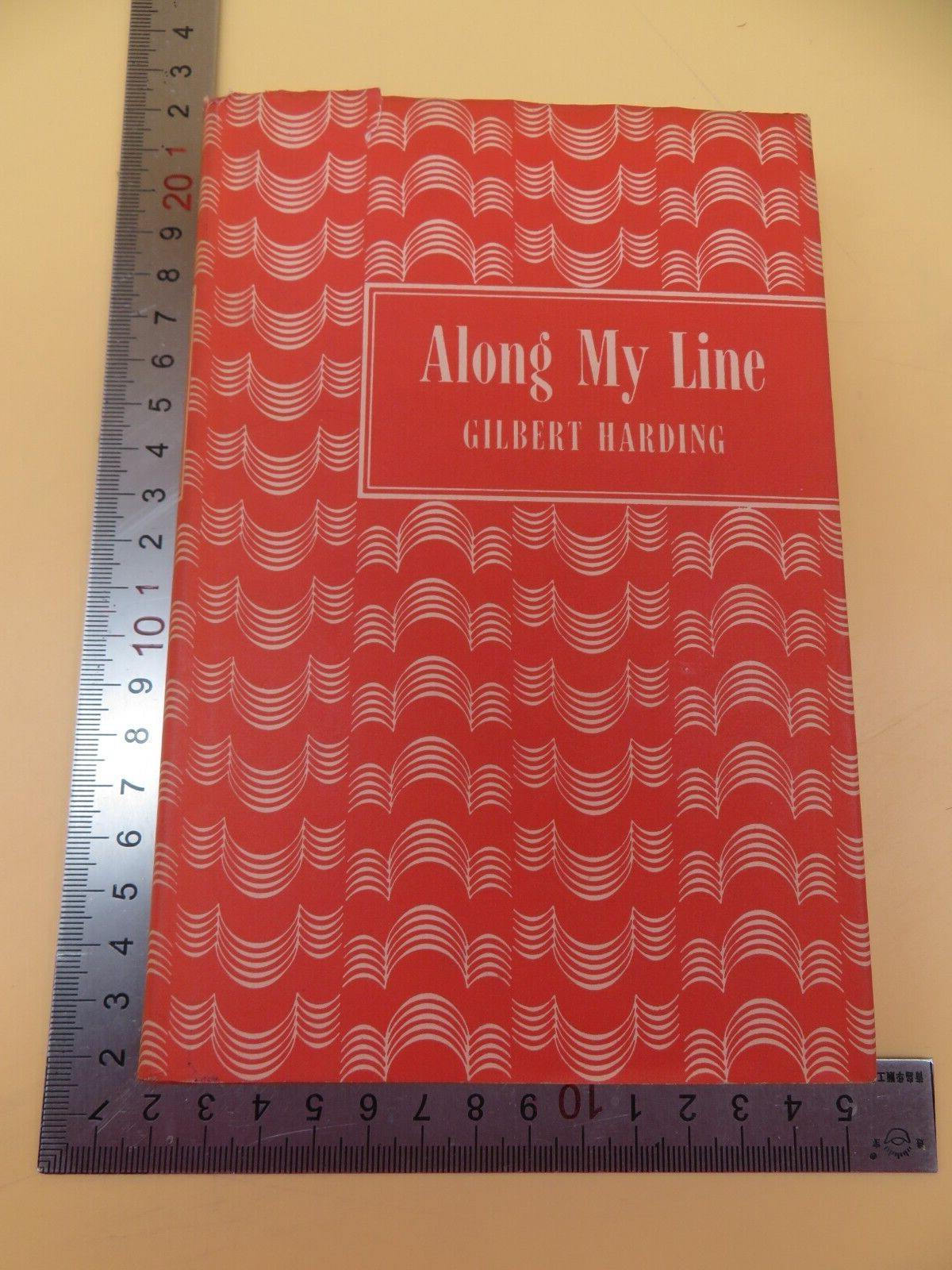 Along My Line Gilbert Harding Hardback 1st 1955 The Popular Book Club ...