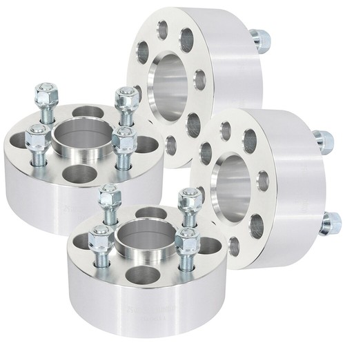 4 Pcs 2" 4x100 Hub Centric Wheel Spacers 12x1.5 For Chevrolet Chevette ...