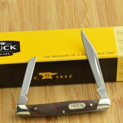 Buck Deuce 375 Folding Pocket Knife - Nickel Silver Bolsters - NIB | eBay