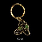 BRASS & ENAMEL KEY RINGS - IRELAND CELTIC CROSS | eBay