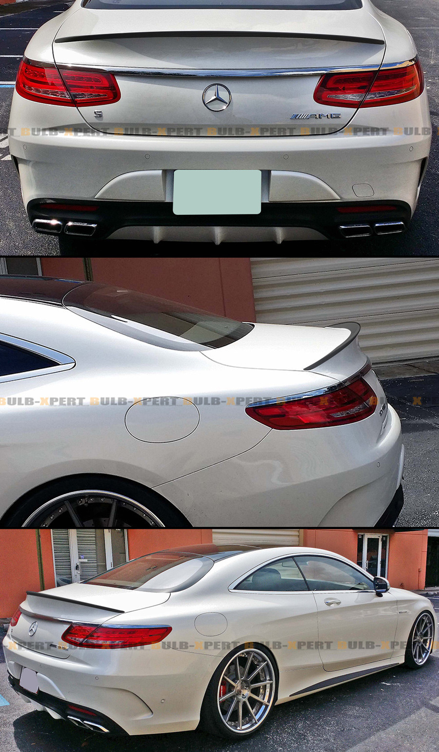 FOR 15-2021 MERCEDES BENZ S550 S63 S65 2DR COUPE CARBON FIBER TRUNK ...