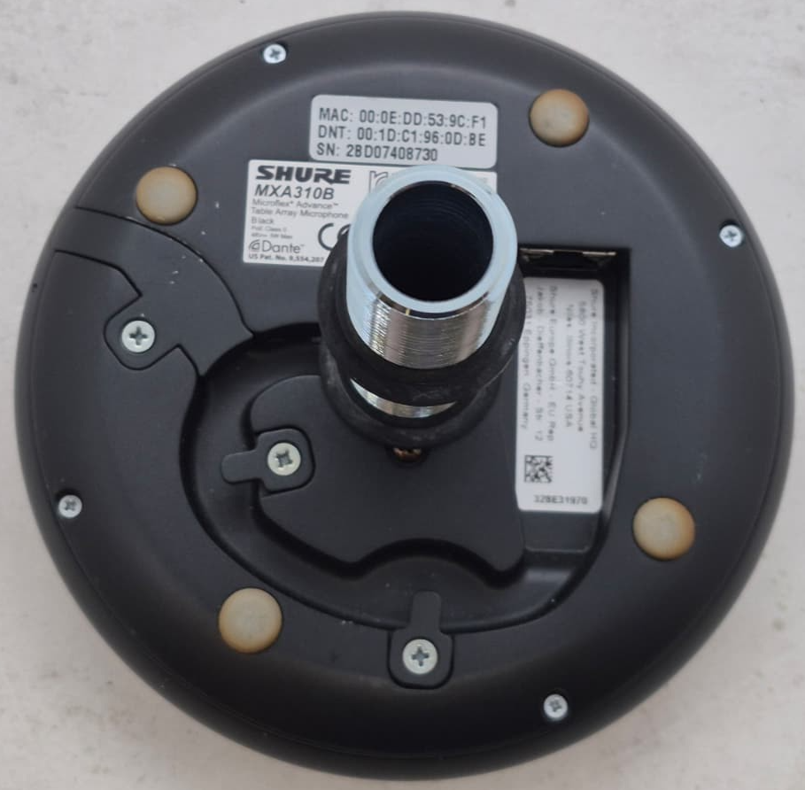 Shure MXA310B Table Array Microphone W/ Bracket | eBay