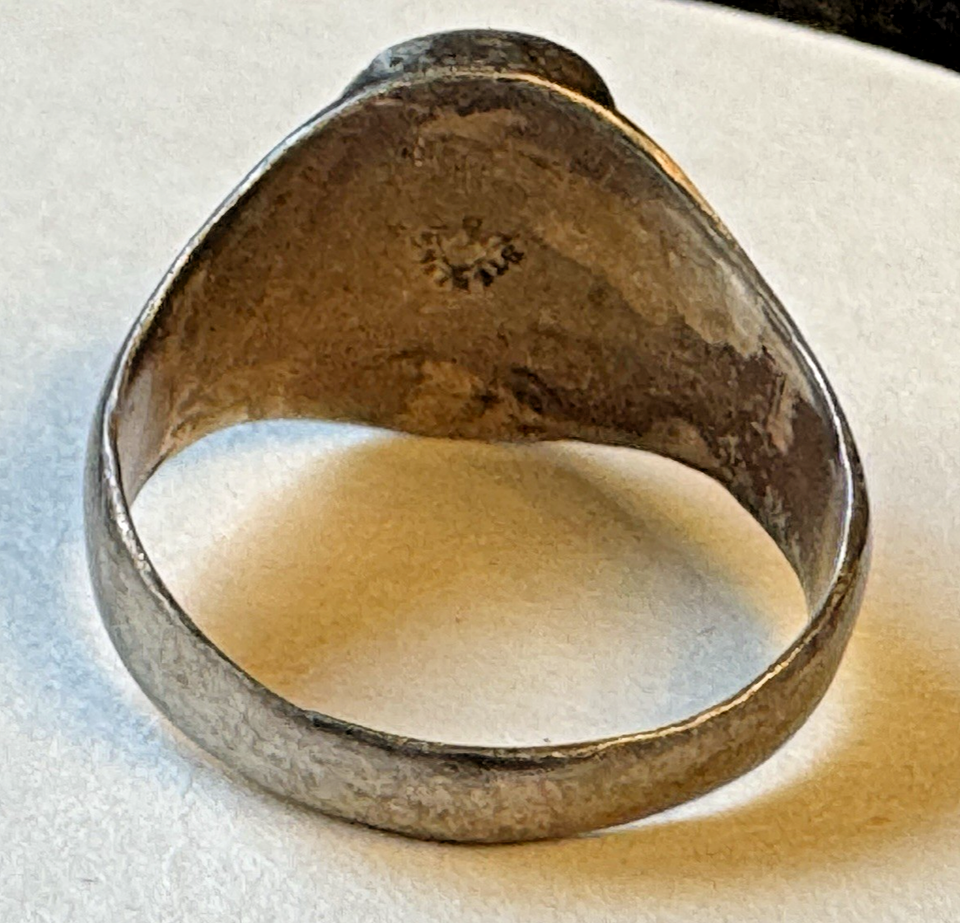 Vintage Bell Trading Post Sterling Skull Ring Size 11 Southwestern | eBay