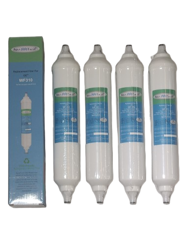 Aqua Fresh WF310 Inline Water Filter, Replacement for GE® GXRTQR 4 PACK ...