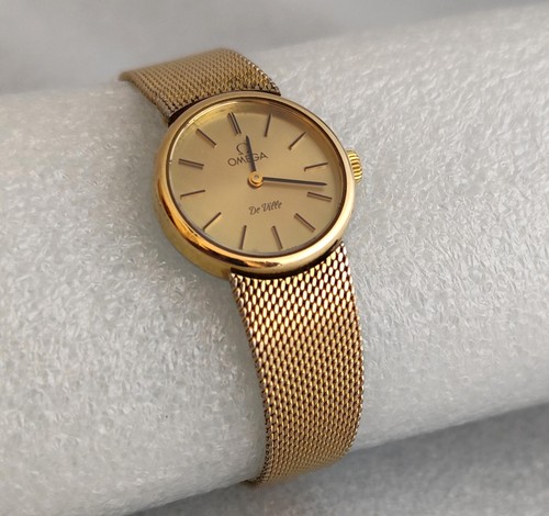 Omega De Ville Gold Plated Ref 711.2075 Watch Boxed | eBay