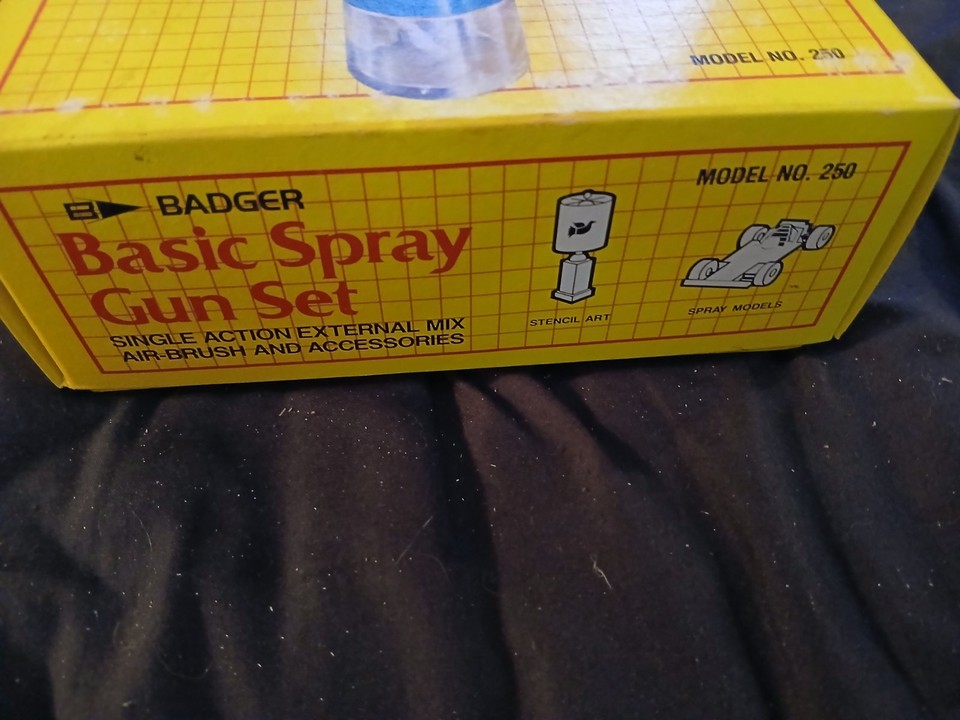 Badger Air Brush Co. Basic Spray Gun Set Model 250 47459250013| eBay