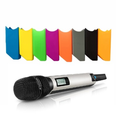 8 Pack Color Identification Cap Cover for Sennheiser Vocal microphone ...