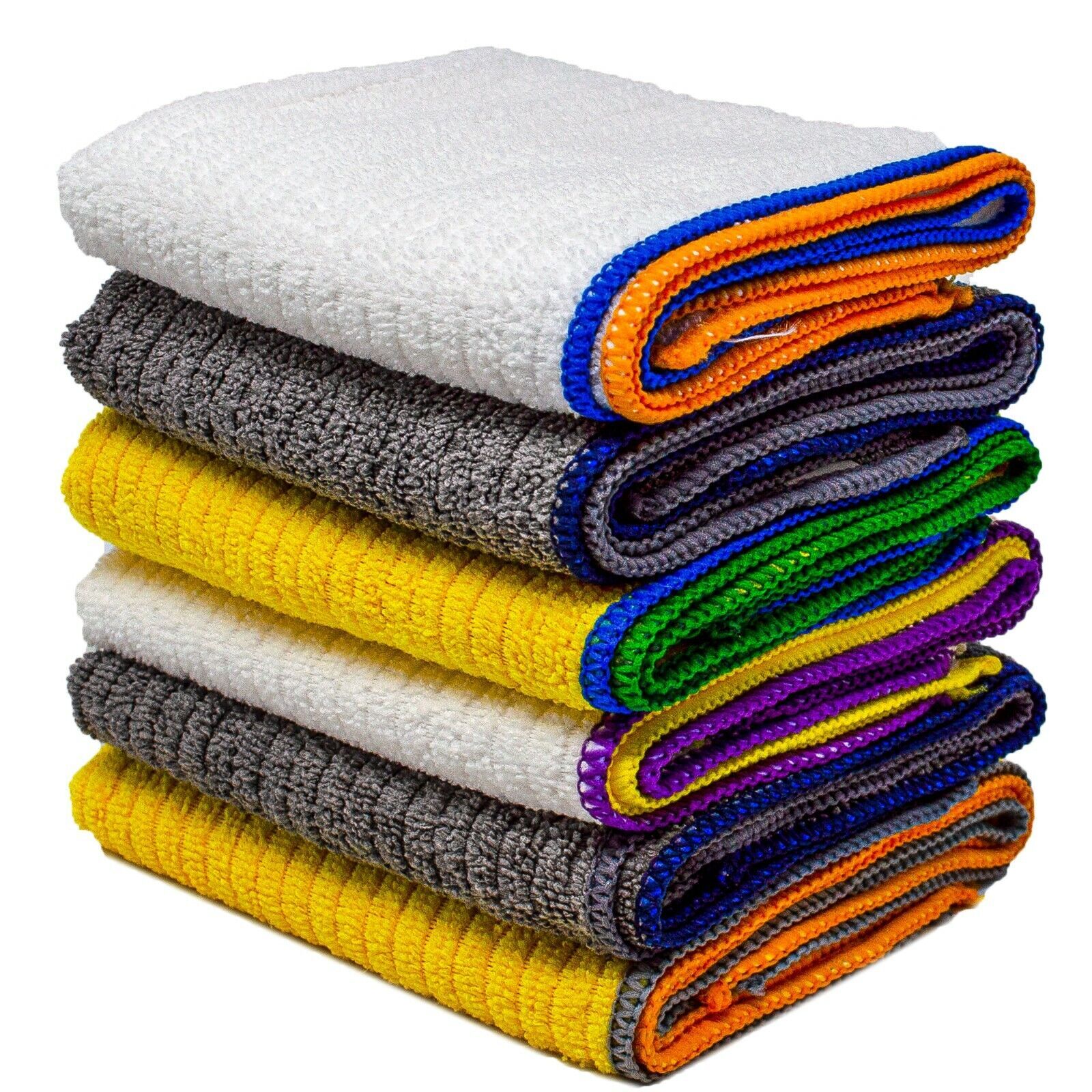 Microfiber Dish Cloths Anti Odour Microfibre Kitchen Cleaning Washing ...