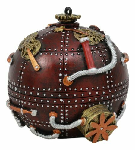Steampunk Cool Time Machine Bomb Orb Jewelry Box Spherical Shaped ...