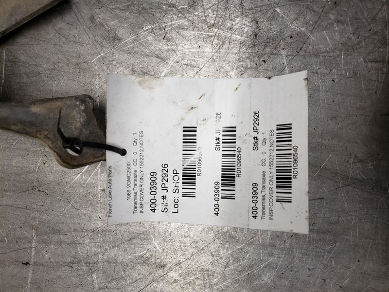 INSPECTION COVER TH400 Fits 85-89 CHEVROLET VAN 1096540 | eBay